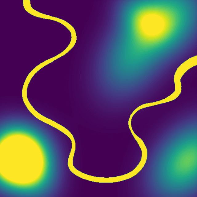 Guided Generation in Prologue: ML Generated Landscapes